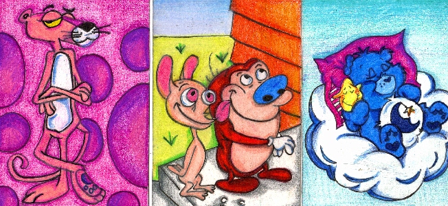 Cartoons Throughout the Years Swap | ATCsforALL Forums