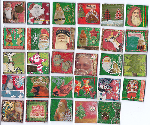 Christmas Inchies | ATCsforALL Forums