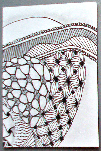 Zentangle PAT: Group 4 - Tangles with Shading | ATCsforALL Forums